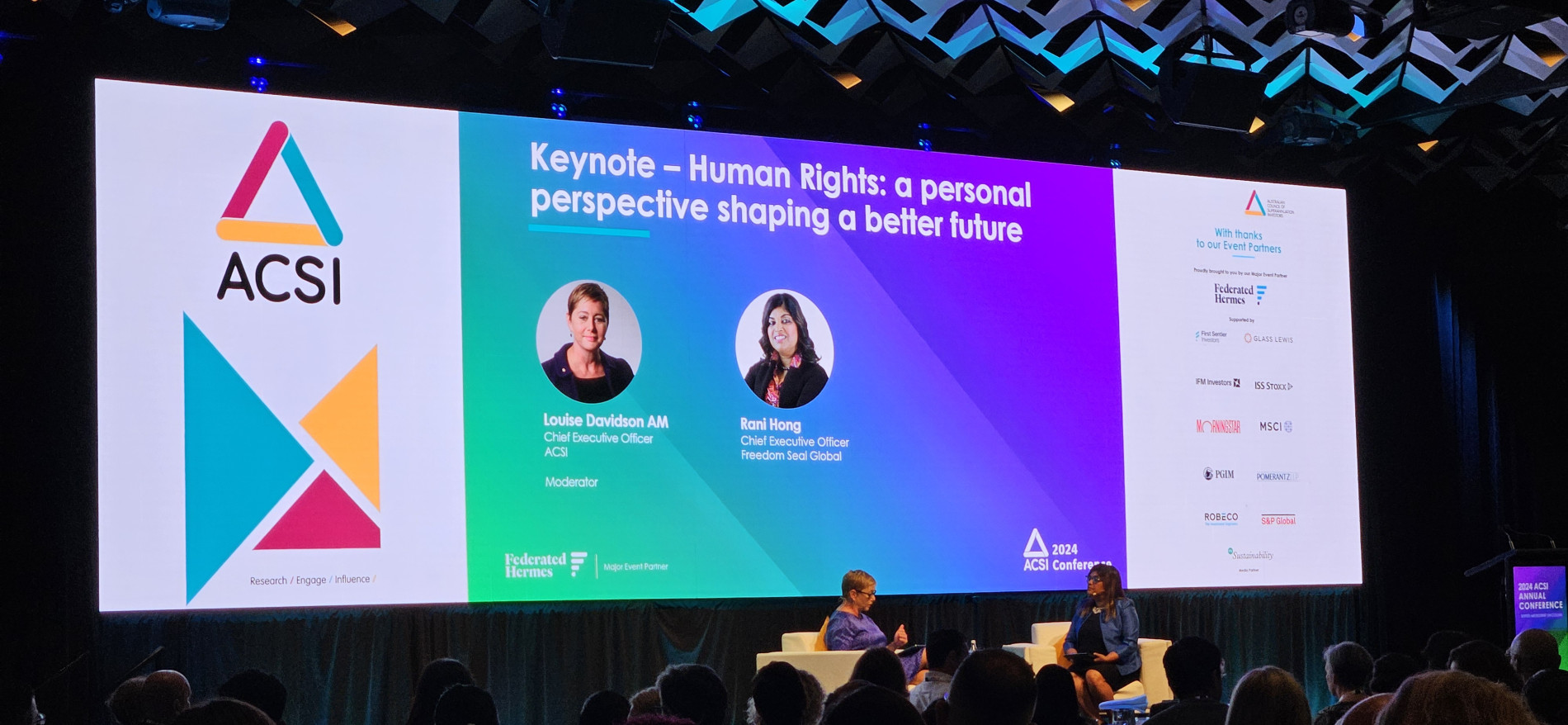 ACSI Conference 2024 – Navigating ESG Challenges and Opportunities Across the Australian ...