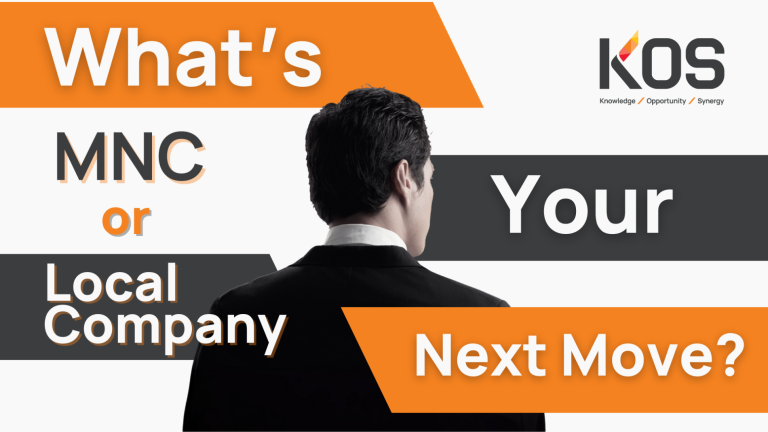 Career Evolution: Talent Flow from MNCs to Local Companies - KOS ...